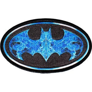 Batman Trippy Logo - Embroidered Patch at Sticker Shoppe