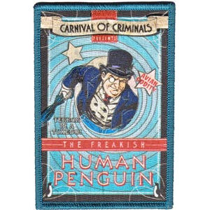 Batman Penguin - Embroidered Patch at Sticker Shoppe