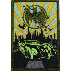 Batman Batmobile - Embroidered Patch at Sticker Shoppe