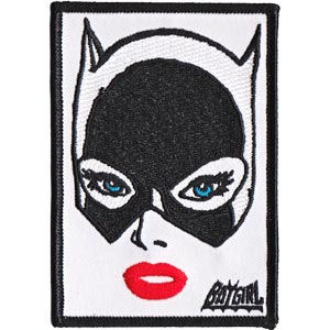 Batgirl Closeup - Embroidered Patch at Sticker Shoppe