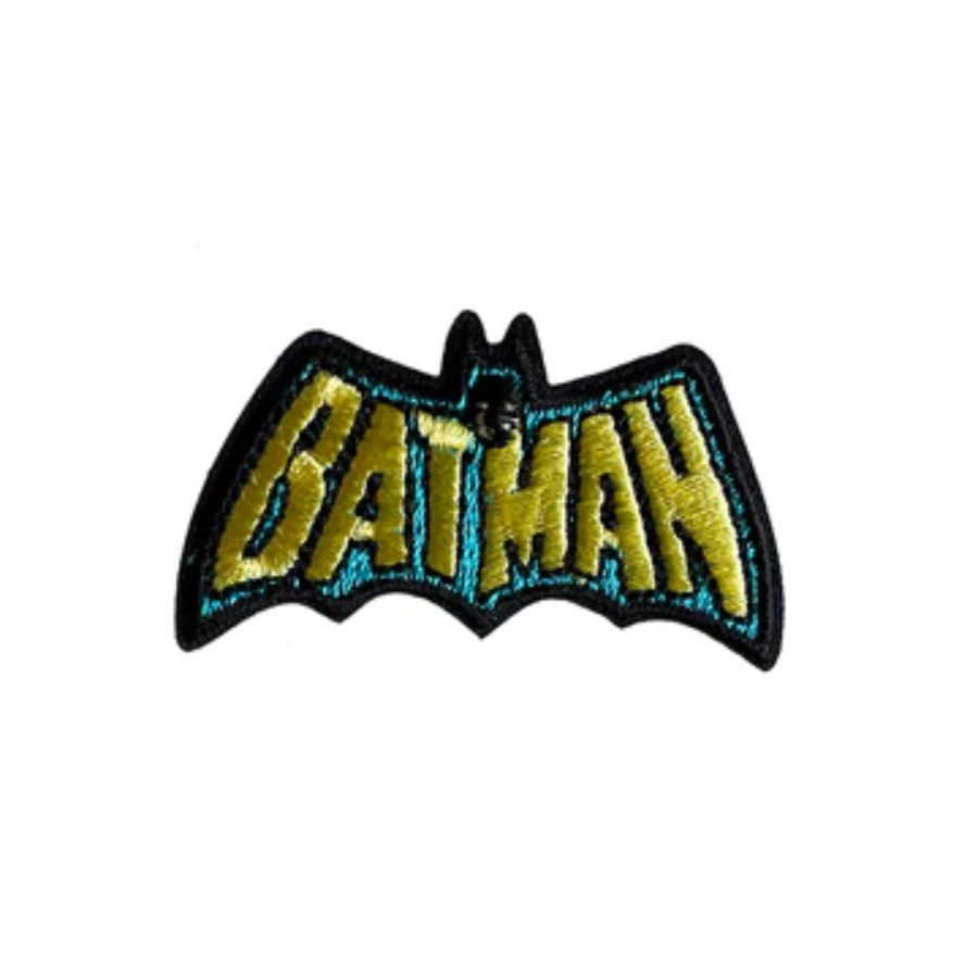 DC Comics Batman Bat Logo Mini - Embroidered Iron-On Patch at Sticker ...