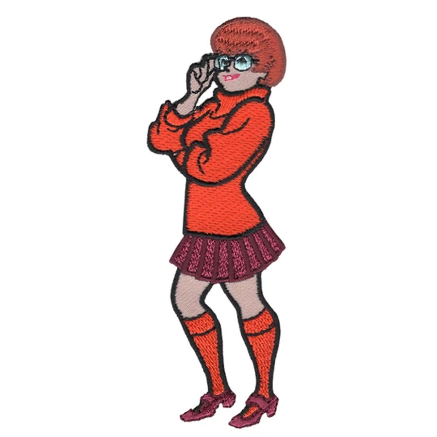 Scooby Doo Velma - Embroidered Iron-On Patch at Sticker Shoppe