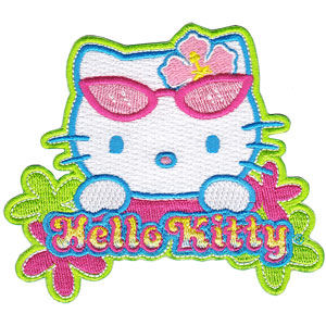 Hello Kitty Beach Break - Embroidered Patch at Sticker Shoppe