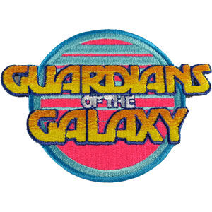 Guardians of the Galaxy Retro Logo - Embroidered Patch at Sticker Shoppe