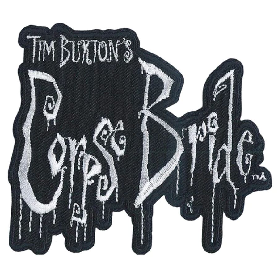 Corpse Bride Logo - Embroidered Iron-On Patch at Sticker Shoppe