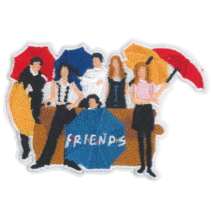 Friends Group - Embroidered Iron-On Patch at Sticker Shoppe