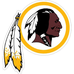 Washington Redskins 1983-Present Logo - Sticker at Sticker Shoppe