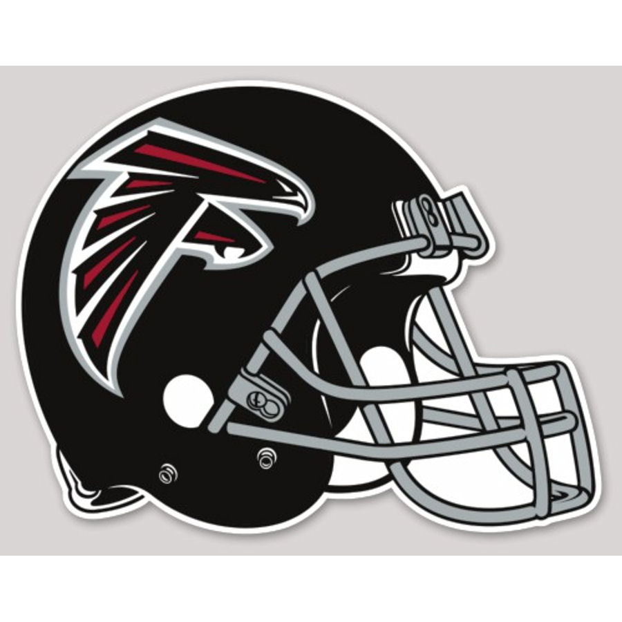Atlanta Falcons Helmet - Vinyl Sticker at Sticker Shoppe