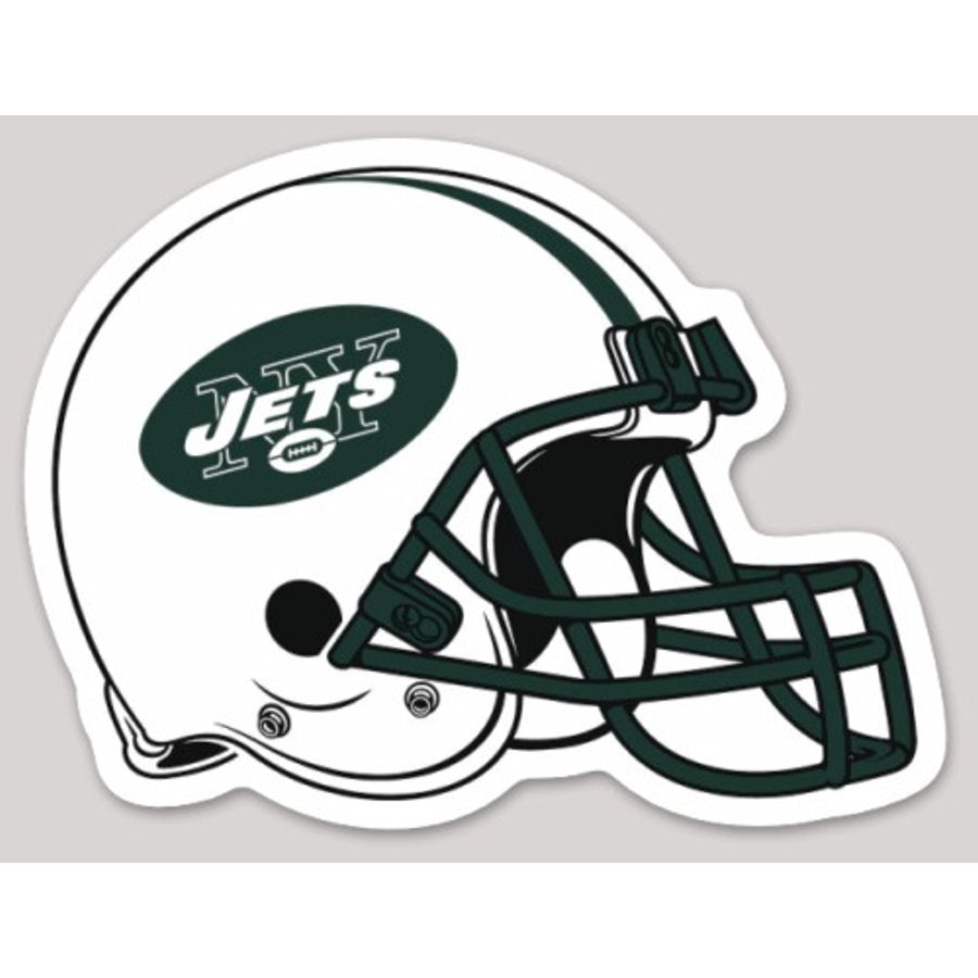 New York Jets 1998-2018 Helmet - Vinyl Sticker at Sticker Shoppe