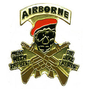 United States Army Airborne - Lapel Pin at Sticker Shoppe