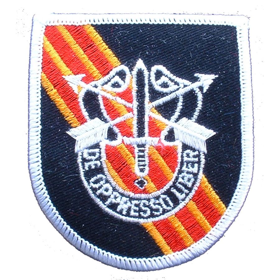 United States Army 5th Special Forces Group Insignia - Embroidered Iron ...
