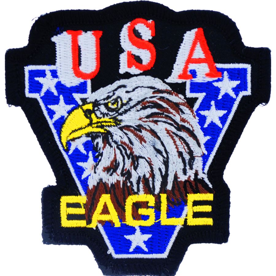 Victory Eagle - Embriodered Iron-On Patch at Sticker Shoppe
