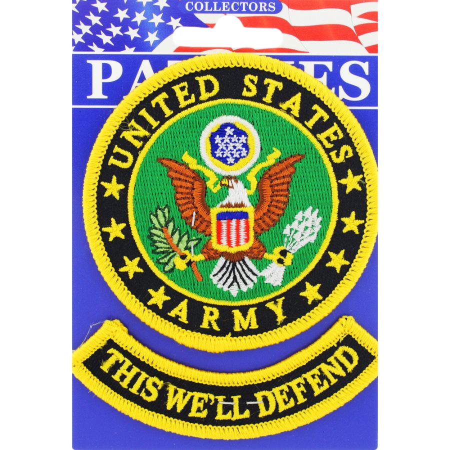 United States Army This We'll Defend - 3" Embroidered Iron On Patch at ...