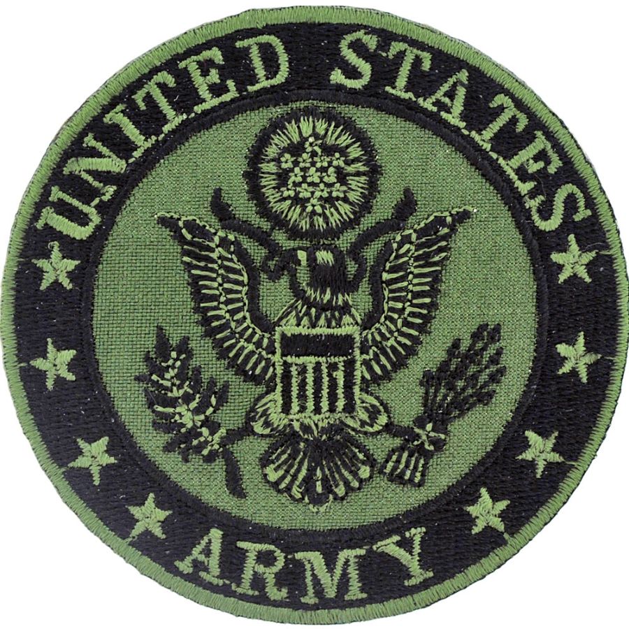 United States Army Subdued - 3" Embroidered Iron On Patch at Sticker Shoppe