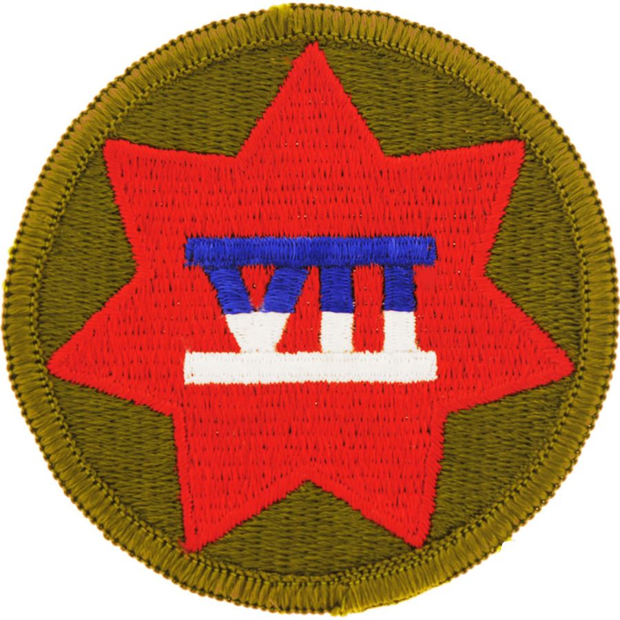 United States Army 7th Corps - 3" Embroidered Iron On Patch at Sticker ...