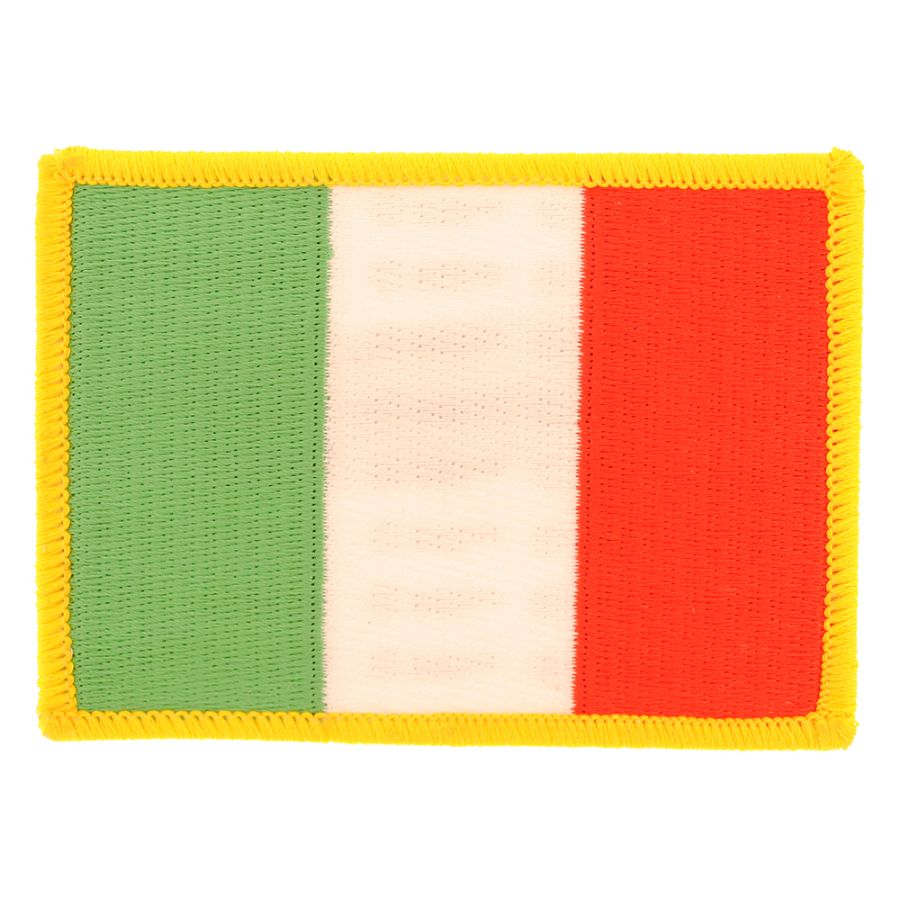 Italy - Flag Embroidered Iron-On Patch at Sticker Shoppe