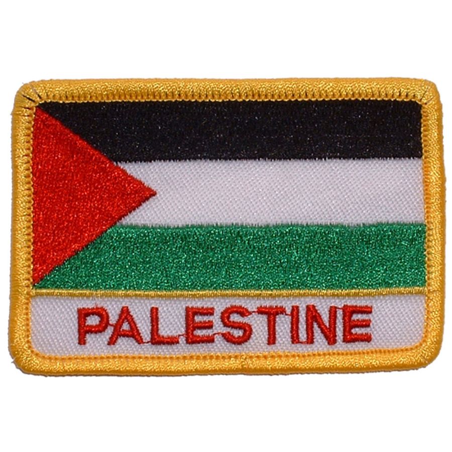 Palestine - Flag Embroidered Iron-On Patch at Sticker Shoppe