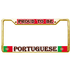 Portuguese - License Plate Frame at Sticker Shoppe