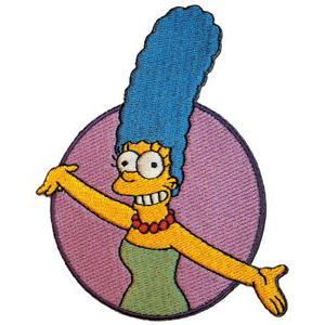 Marge Simpson - Embroidered Patch at Sticker Shoppe