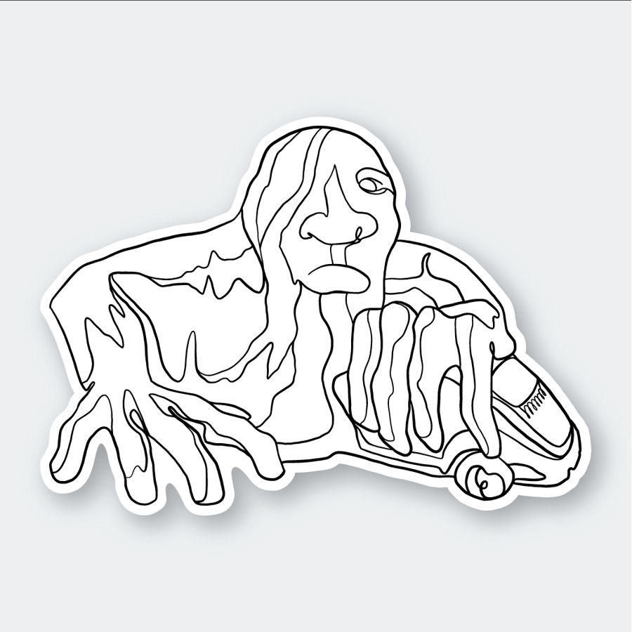 Fremont Troll Seattle Washington - Vinyl Sticker at Sticker Shoppe