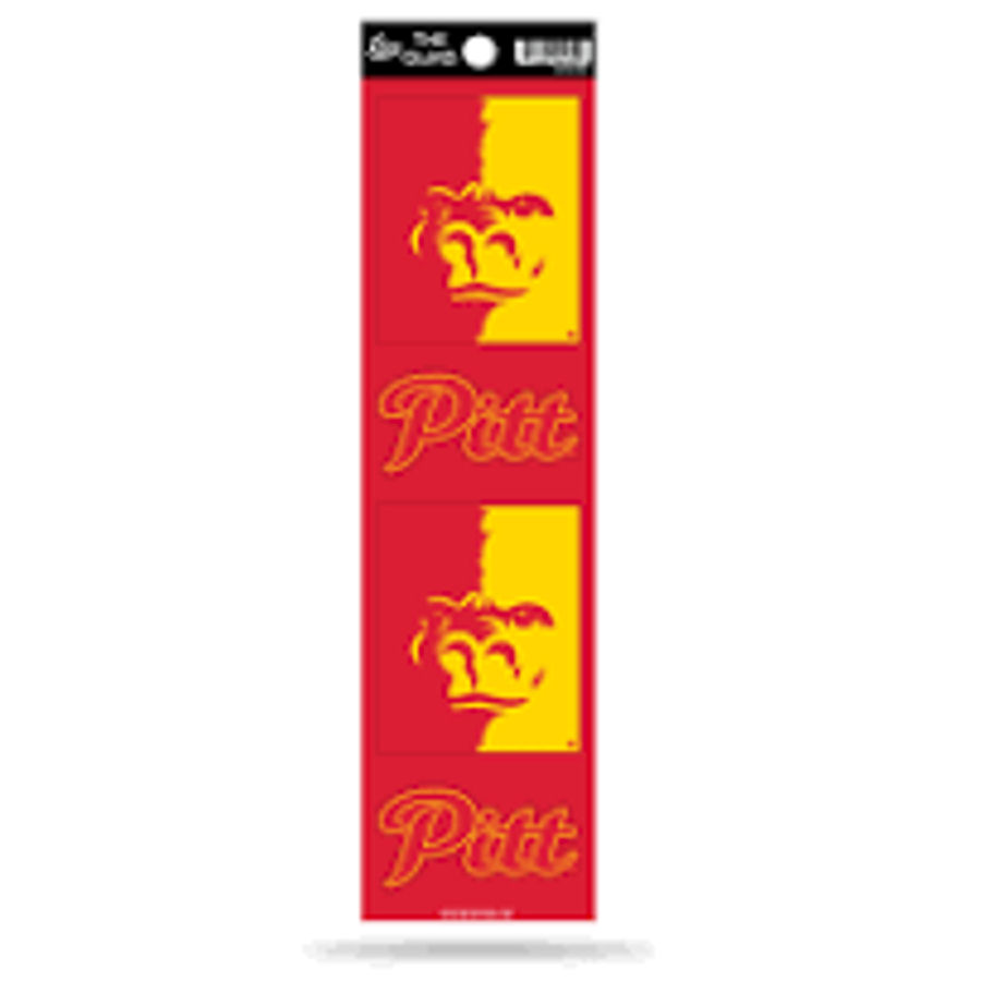 Pittsburg State University Gorillas - Set Of 4 Quad Sticker Sheet at ...