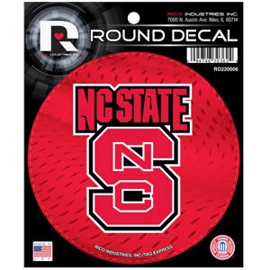 North Carolina State University Wolfpack - Round Sticker at Sticker Shoppe