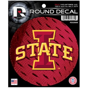 Iowa State University Cyclones - Round Sticker at Sticker Shoppe