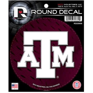 Texas A&M University Aggies - Round Sticker at Sticker Shoppe