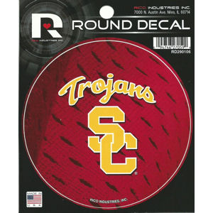 University Of Southern California USC Trojans - Round Sticker at ...
