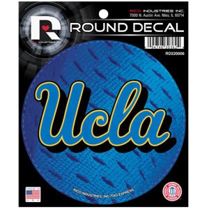University Of California-Los Angeles UCLA Bruins - Round Sticker at ...