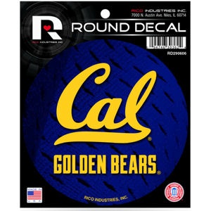 University Of California Golden Bears - Round Sticker at Sticker Shoppe