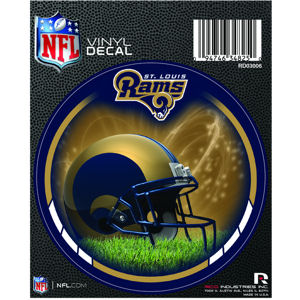 St. Louis Rams - Round Sticker at Sticker Shoppe