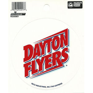 University Of Dayton Flyers - Round Sticker at Sticker Shoppe