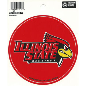 Illinois State University Redbirds - Round Sticker at Sticker Shoppe