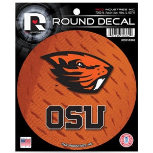 Oregon State University Beavers - Round Sticker at Sticker Shoppe
