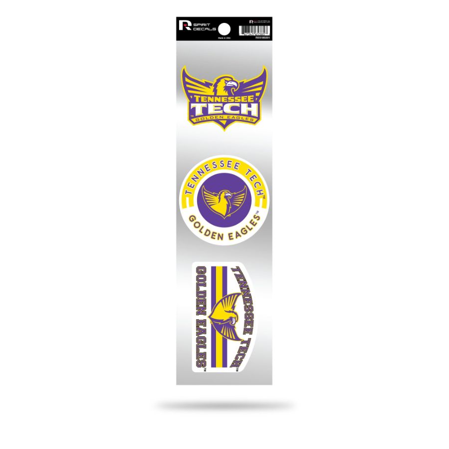 Tennessee Technological University Golden Eagles Logo - Sheet Of 3 ...