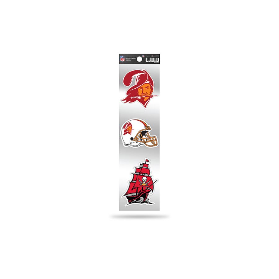 Tampa Bay Buccaneers Retro Vintage Logo - Sheet Of 3 Triple Spirit ...
