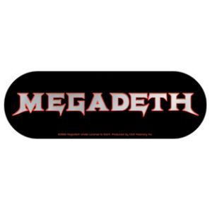 Megadeath Logo - Vinyl Sticker at Sticker Shoppe