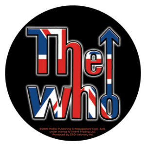 The Who Flag Logo - Vinyl Sticker at Sticker Shoppe