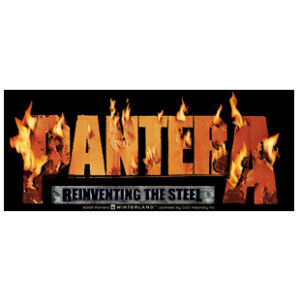 Pantera Fire Logo - Vinyl Sticker at Sticker Shoppe