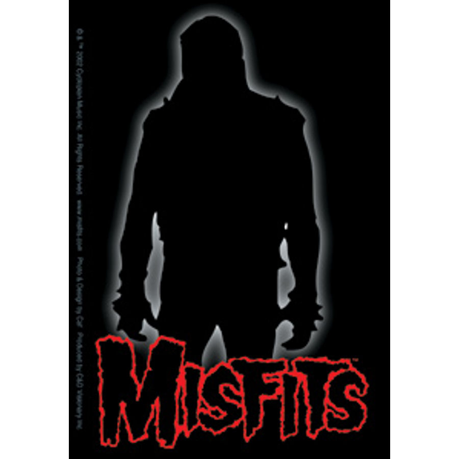 The Misfits Silhouette Logo - Vinyl Sticker at Sticker Shoppe