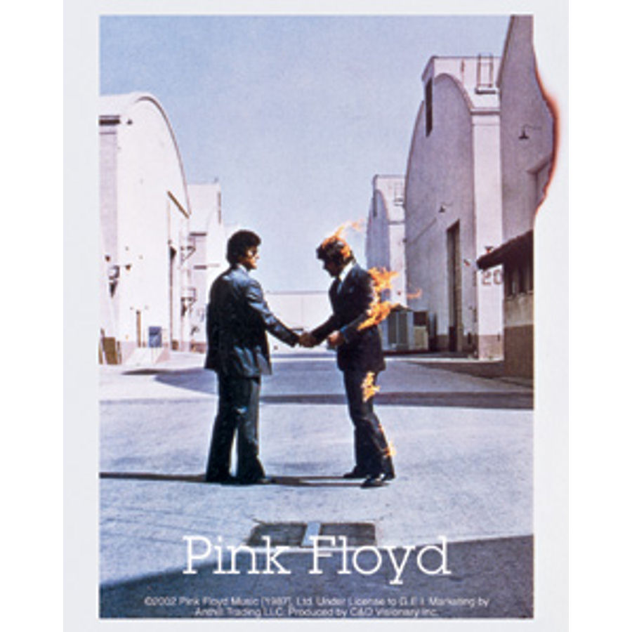 Pink Floyd Burning Man - Vinyl Sticker at Sticker Shoppe