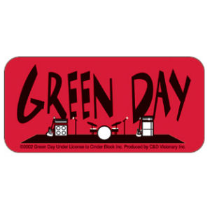 Green Day Stage - Vinyl Sticker at Sticker Shoppe