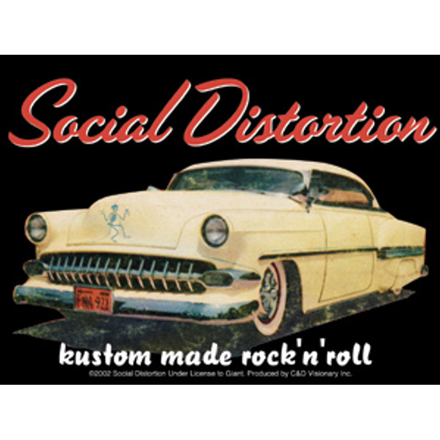 Social Distortion Car - Vinyl Sticker at Sticker Shoppe