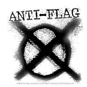Anti-Flag Logo - Vinyl Sticker at Sticker Shoppe