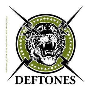 The Deftones Tiger - Vinyl Sticker at Sticker Shoppe