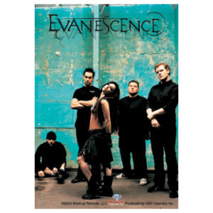Evanesence Photo - Black And Blue Vinyl Sticker at Sticker Shoppe