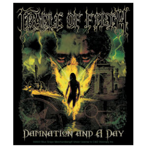 Cradle Of Filth Damnation - Vinyl Sticker at Sticker Shoppe