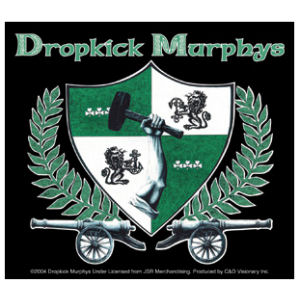 Dropkick Murphys Shield - Vinyl Sticker at Sticker Shoppe
