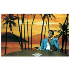 Scarface Sunset - Vinyl Sticker at Sticker Shoppe